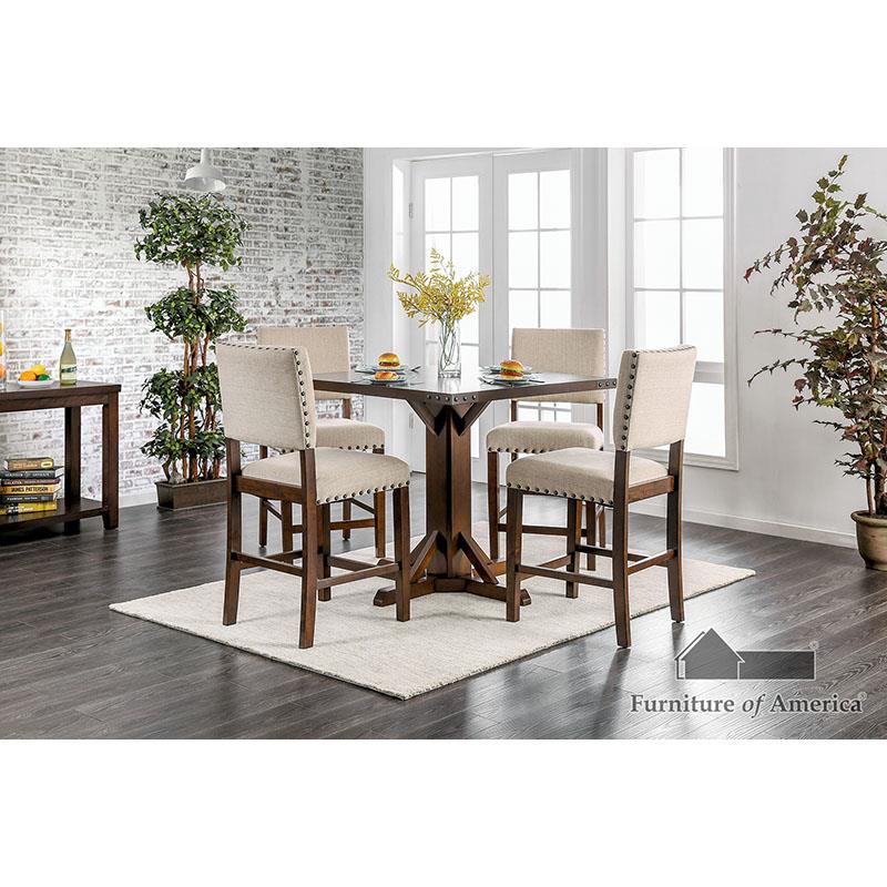 Glenbrook Brown Cherry, Ivory Dining Set – Redwood Home Furniture