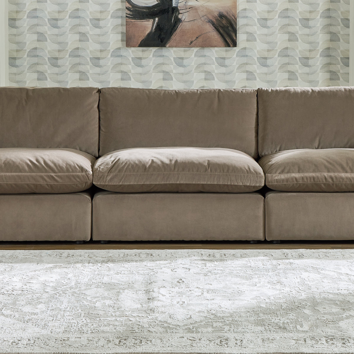 Sophie Cocoa 3-Piece Sectional Sofa – Redwood Home Furniture