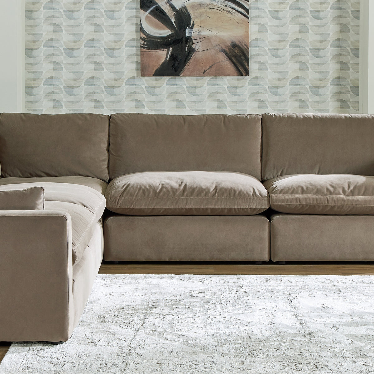 Sophie Cocoa 5-Piece Sectional – Redwood Home Furniture