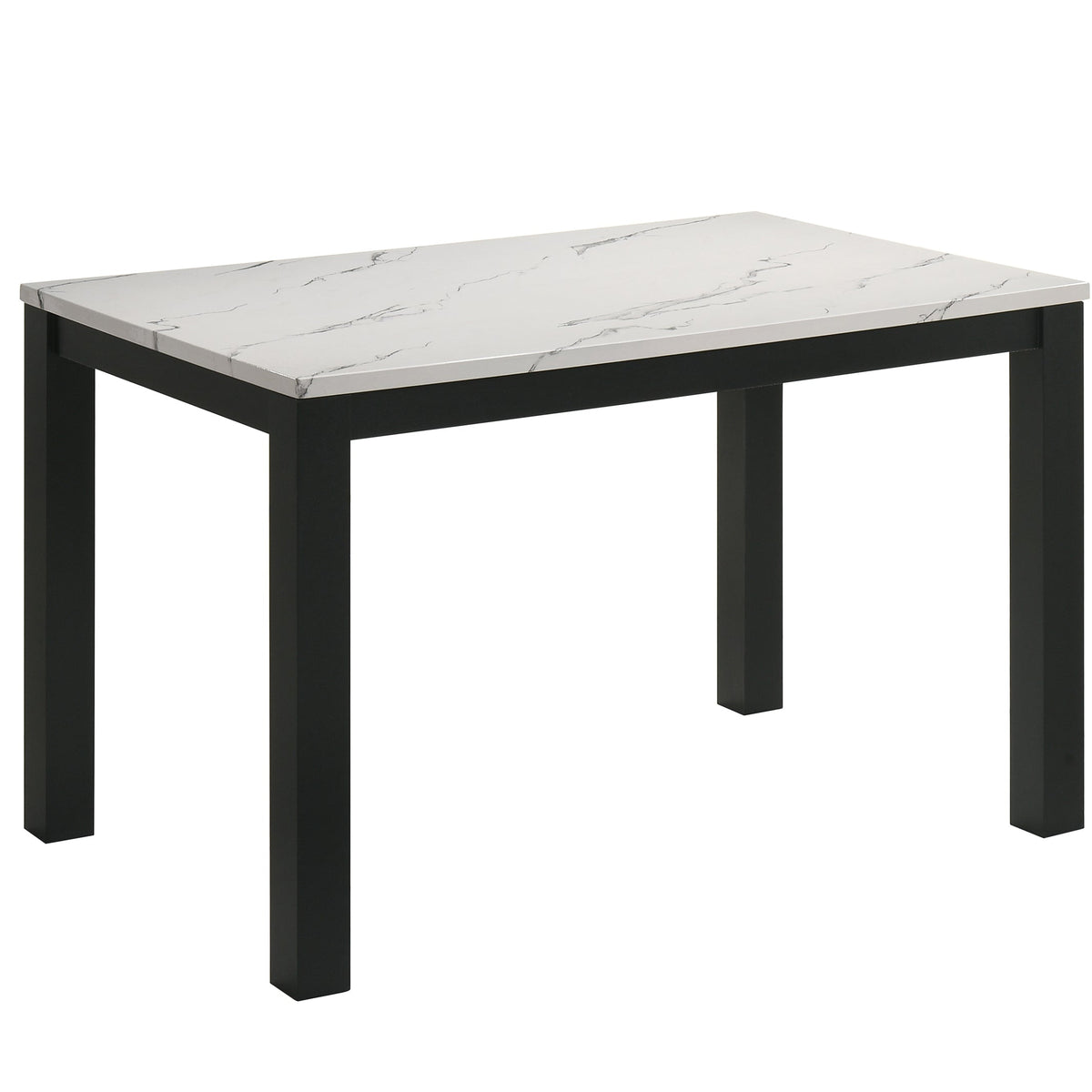 Resia Black/White Dining Table – Redwood Home Furniture