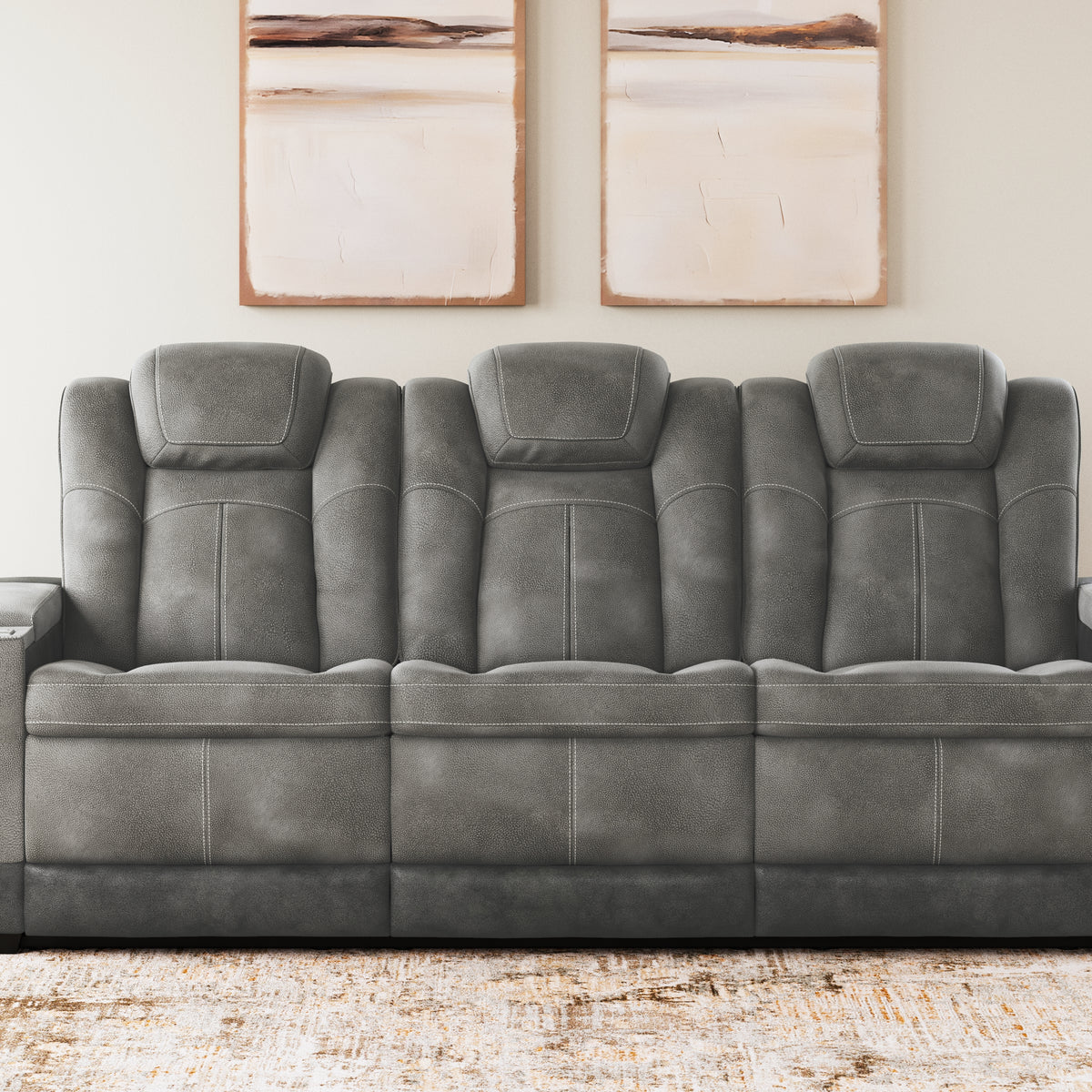 Next-Gen Slate Durapella Power Reclining Sofa – Redwood Home Furniture