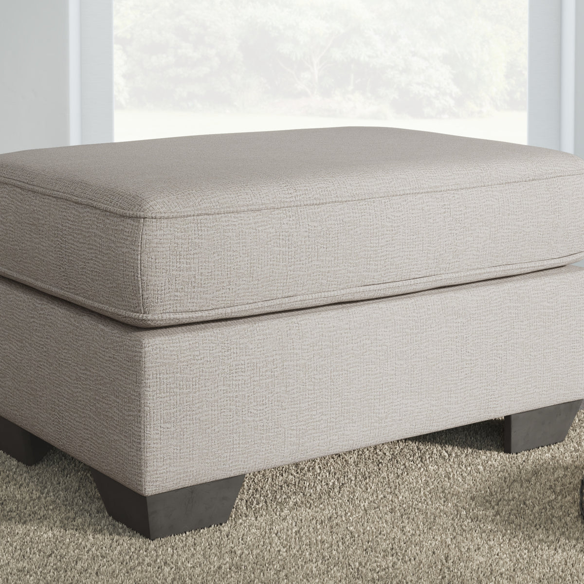 Greaves Stone Ottoman – Redwood Home Furniture