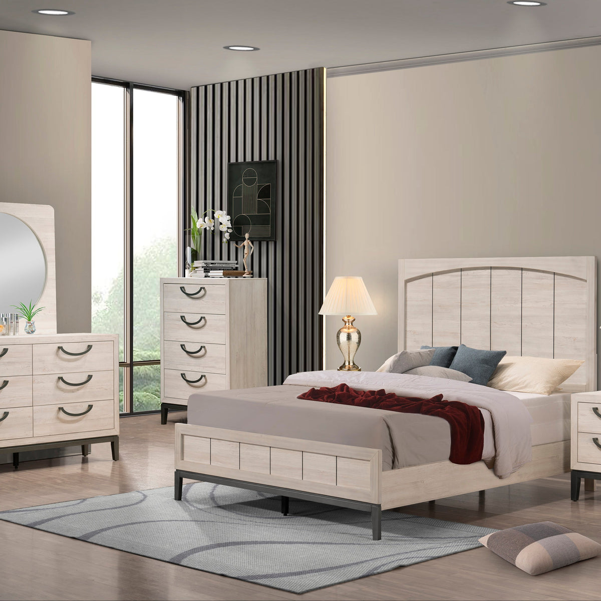 Veda King/Queen Rail – Redwood Home Furniture