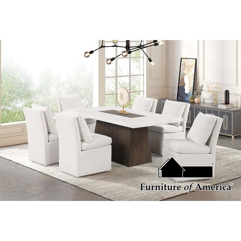 Grasten Dark Walnut Dining Set – Redwood Home Furniture