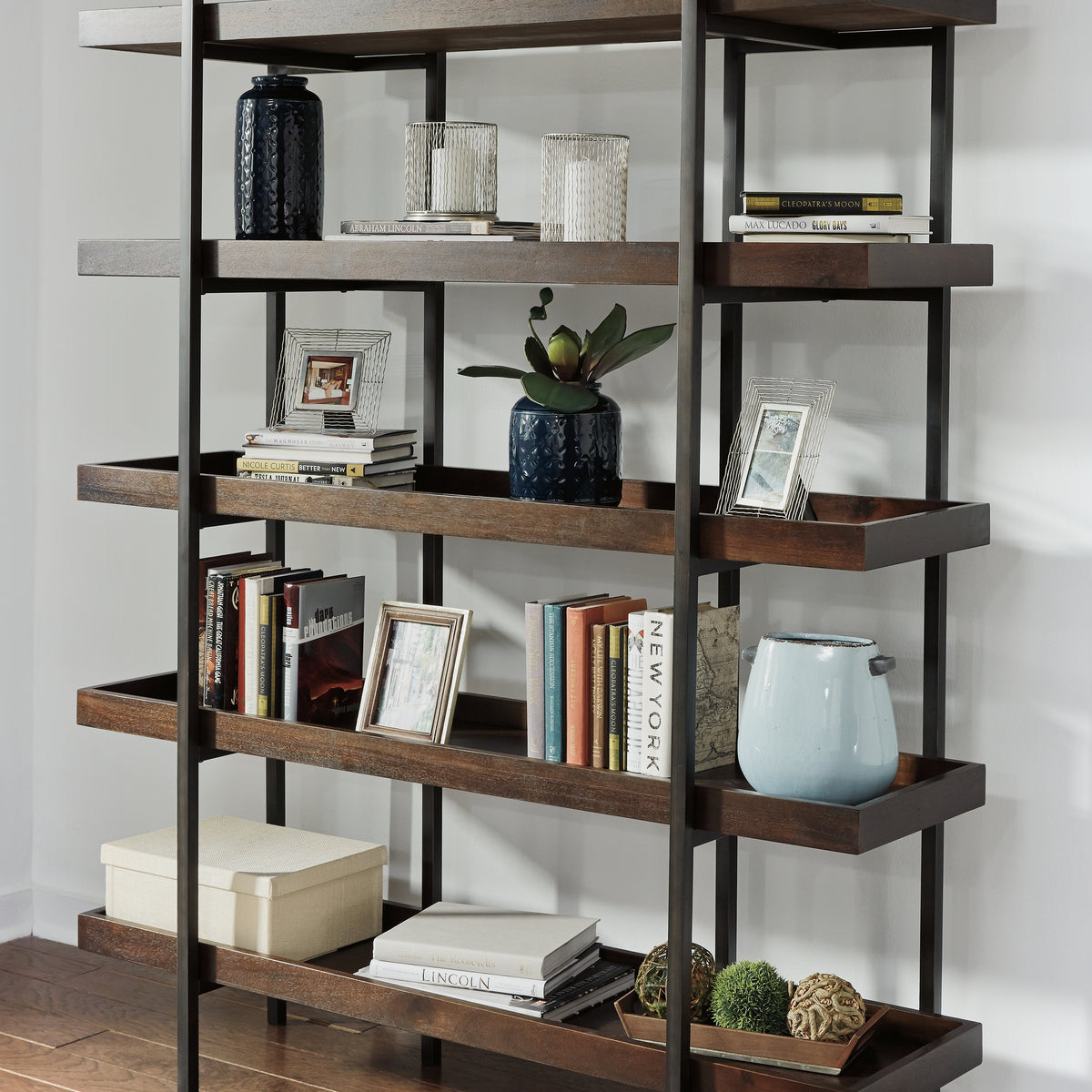 Starmore Brown 76" Bookcase – Redwood Home Furniture