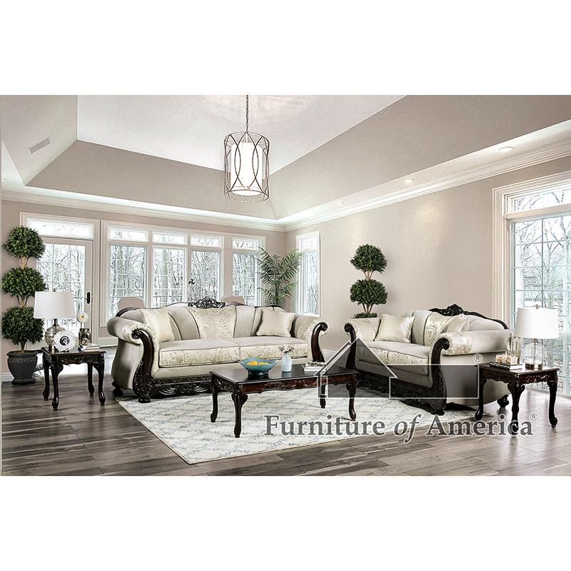 Newdale Ivory Sofa Set – Redwood Home Furniture